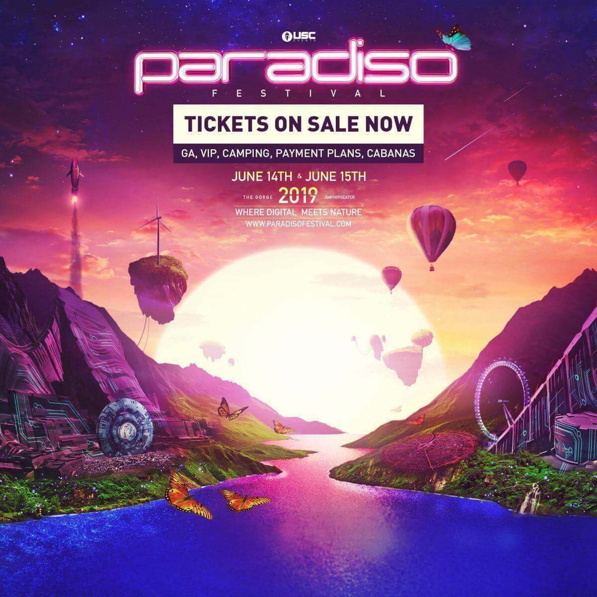 Paradiso 2019: Festival Fun at The Gorge
